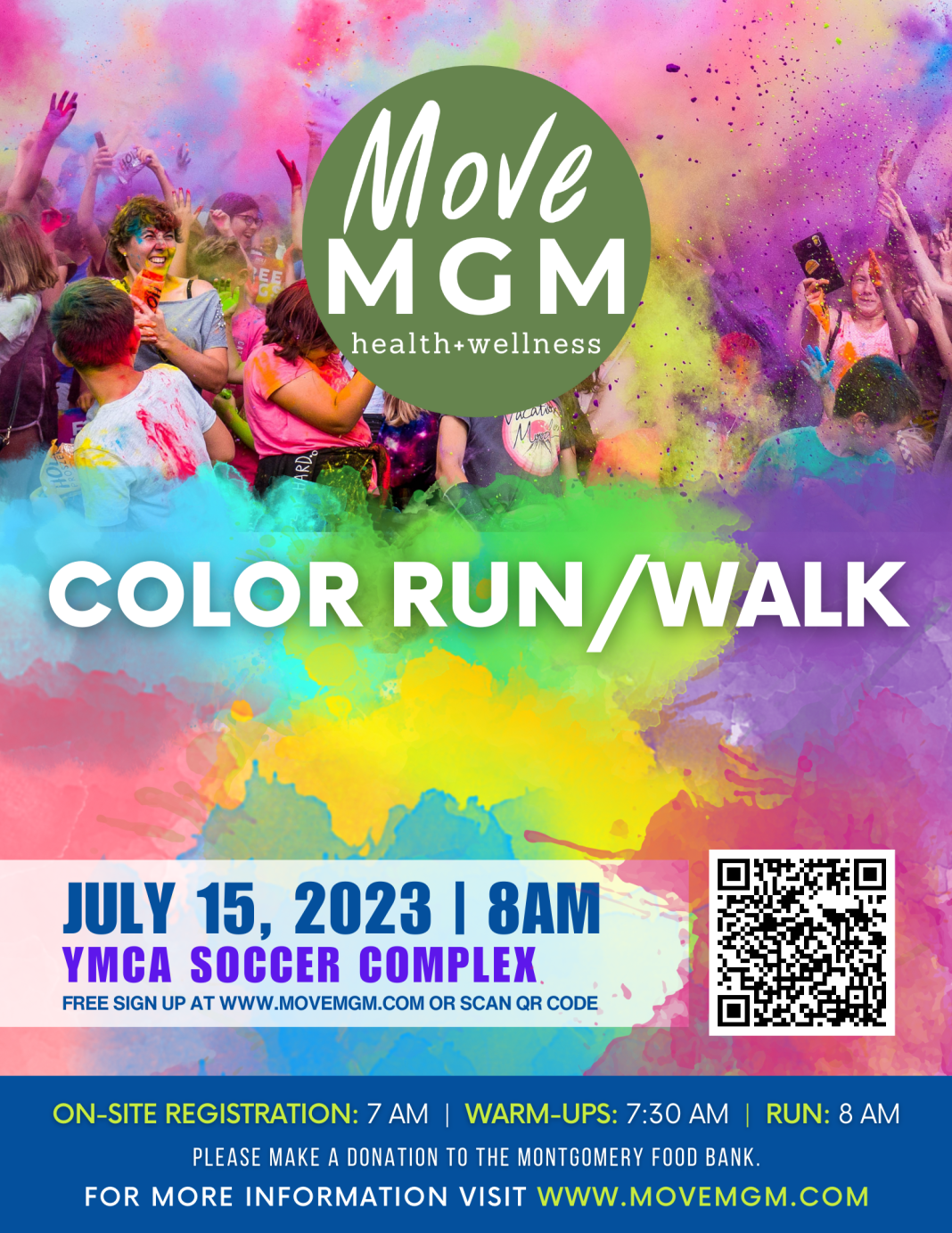 Move Montgomery Color Run/Walk Color Craze - Gumptown Magazine